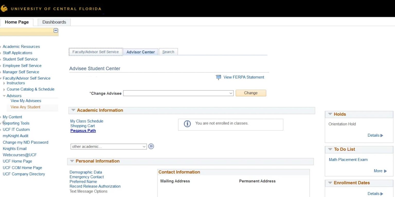 Pegasus Path Getting Started - Desktop Archives - Registrar’s Office