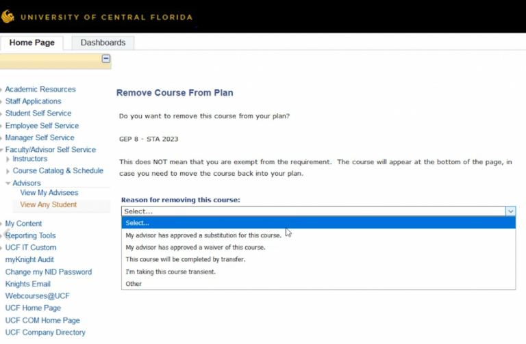 Getting Started - Registrar’s Office