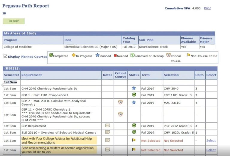 Pegasus Path How to - Desktop Archives - Registrar’s Office